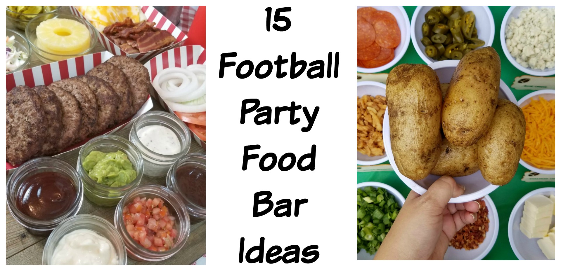 Football Party Food Bars - Making Time for Mommy
